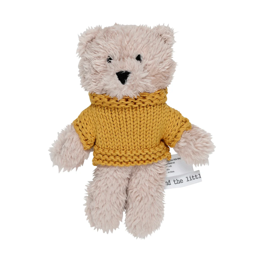 Soft Toy - Mini Dulcie Bear by And The Little Dog Laughed — sukimcmaster