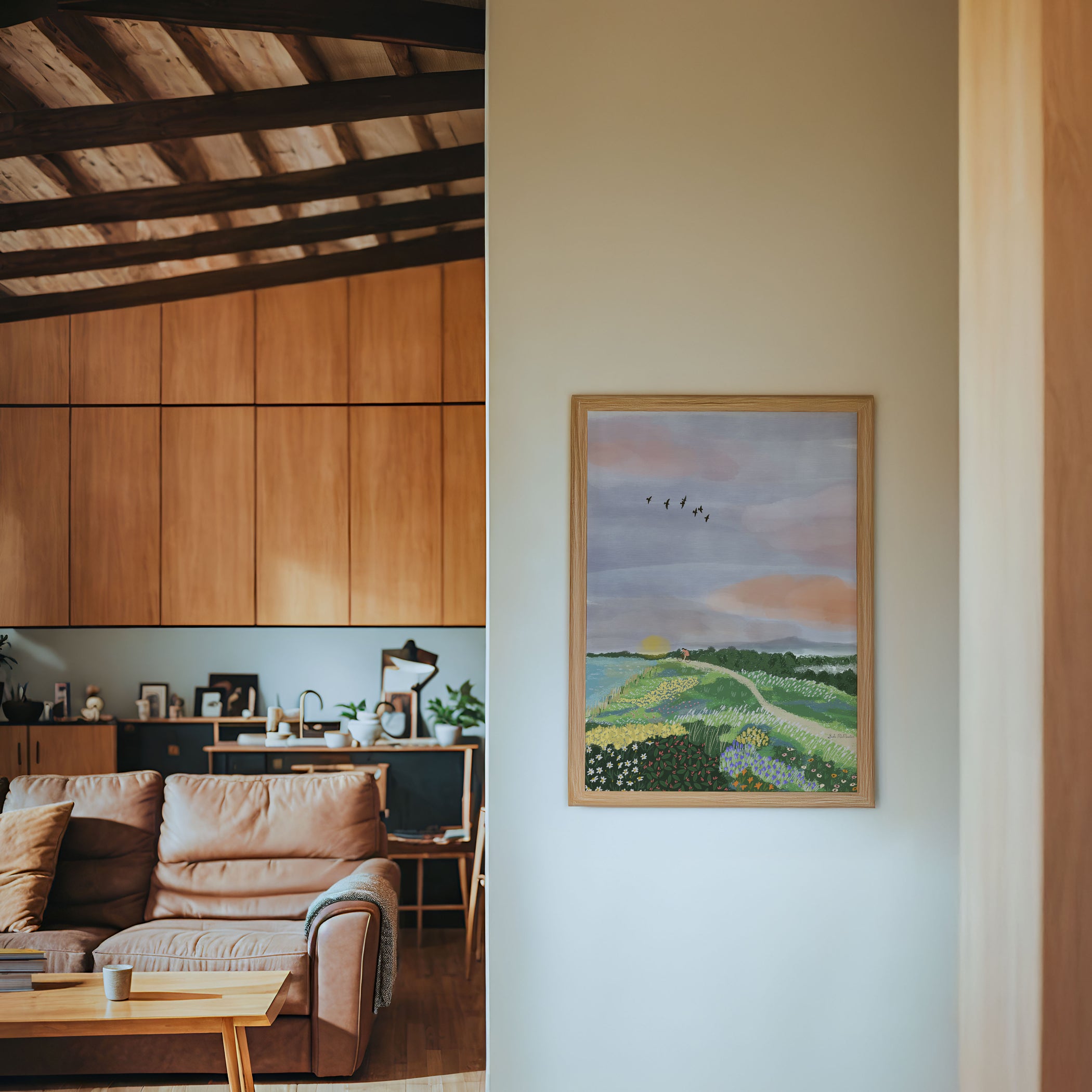 Australian Landscape Wall Art Print - Patterson Lakes by Suki McMaster ...