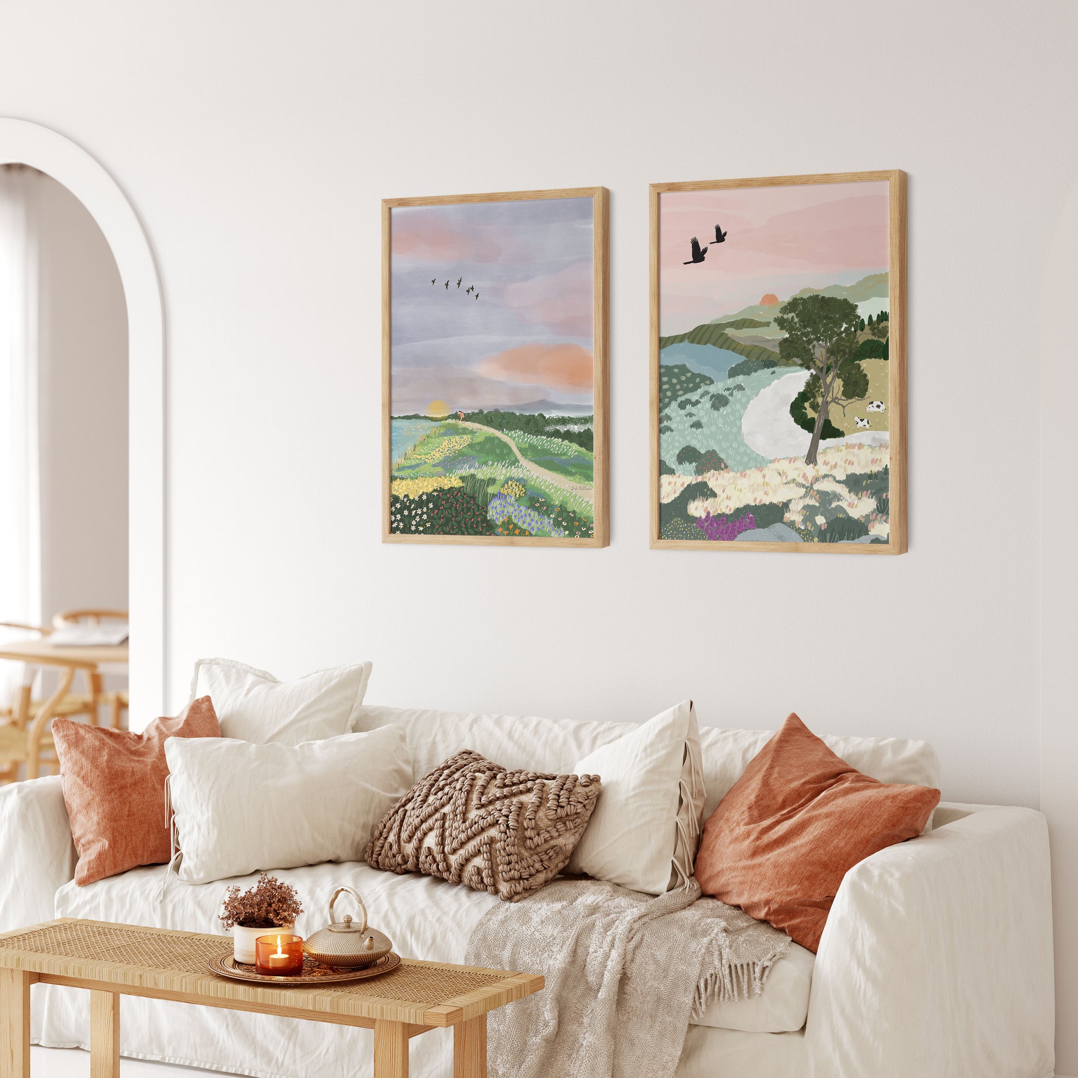 Australian Landscape Wall Art Print - Patterson Lakes by Suki McMaster ...