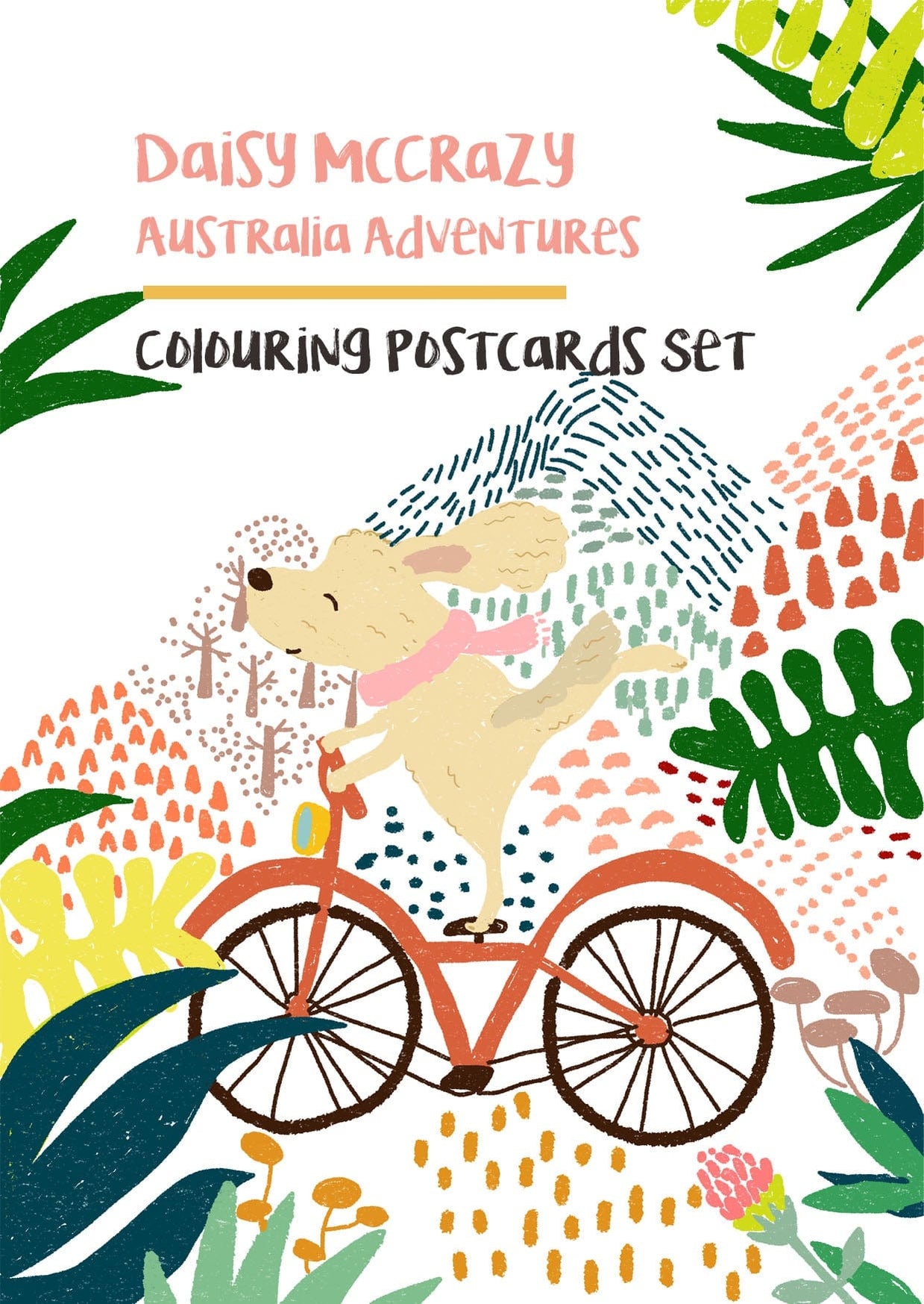 colouring in postcard | Unique Melbourne Gift Shop | Suki McMaster ...